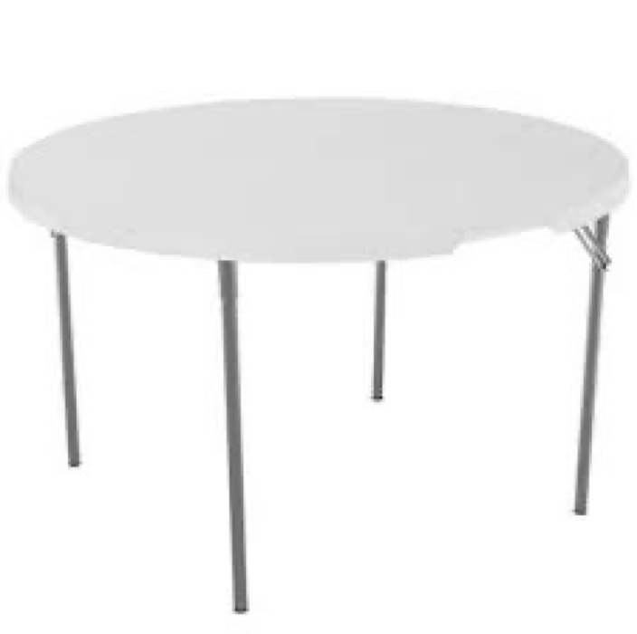 48" Round Table | Royalty Rentals