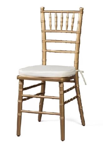 Chiavari Chair (Gold) (Delivery only) | Royalty Rentals